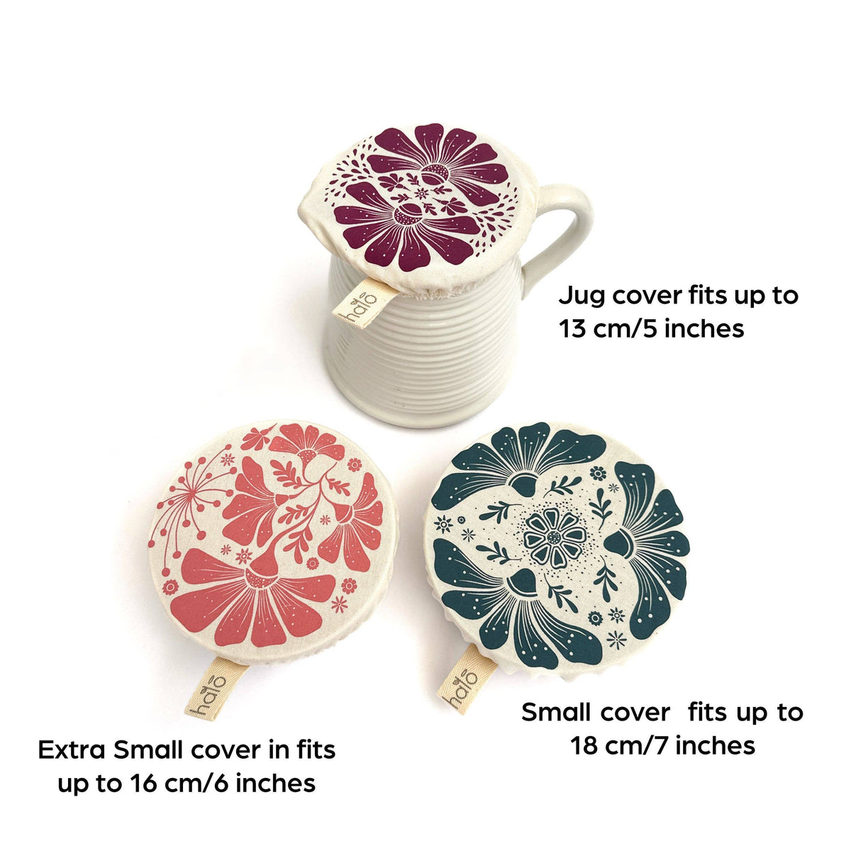 Retrobloom Print Small Dish & Bowl Cover Set – One World Shop Cleveland